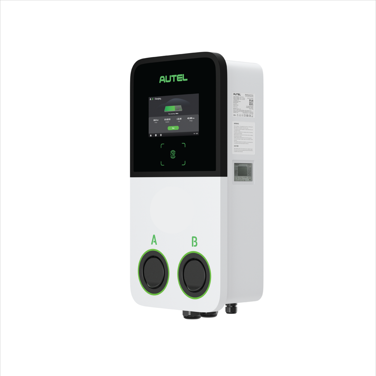 Autel Maxicharger AC Ultra | 2 * 22kW | Dual Port | Socket – JET Charge ...